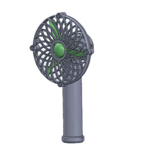 Download free STL file fan mini • 3D print template ・ Cults