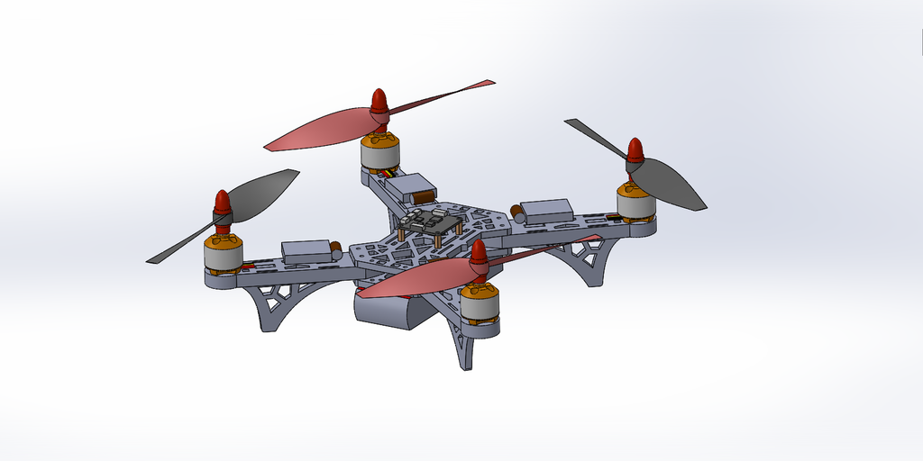 Free STL file Quadcopter 2212・3D printable design to download・Cults