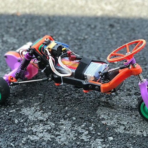 Download free STL file Rc off Road 3 wheelers • 3D printable design ・ Cults