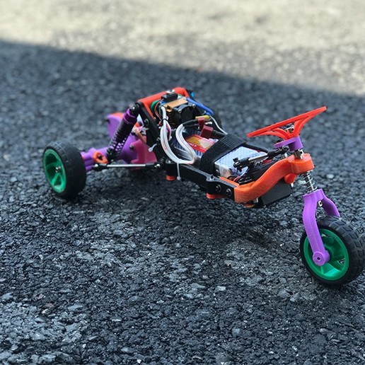 Download free STL file Rc off Road 3 wheelers • 3D printable design ・ Cults