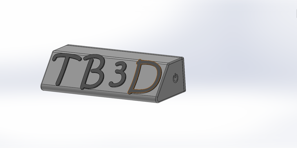 Free STL file Name tag with Leds and alphabet 🧞‍♂️・3D printer design to ...