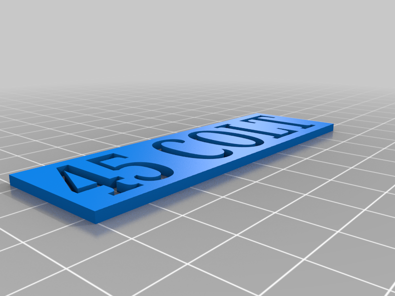 Free 3D file Dillon Name Plates・3D print design to download・Cults