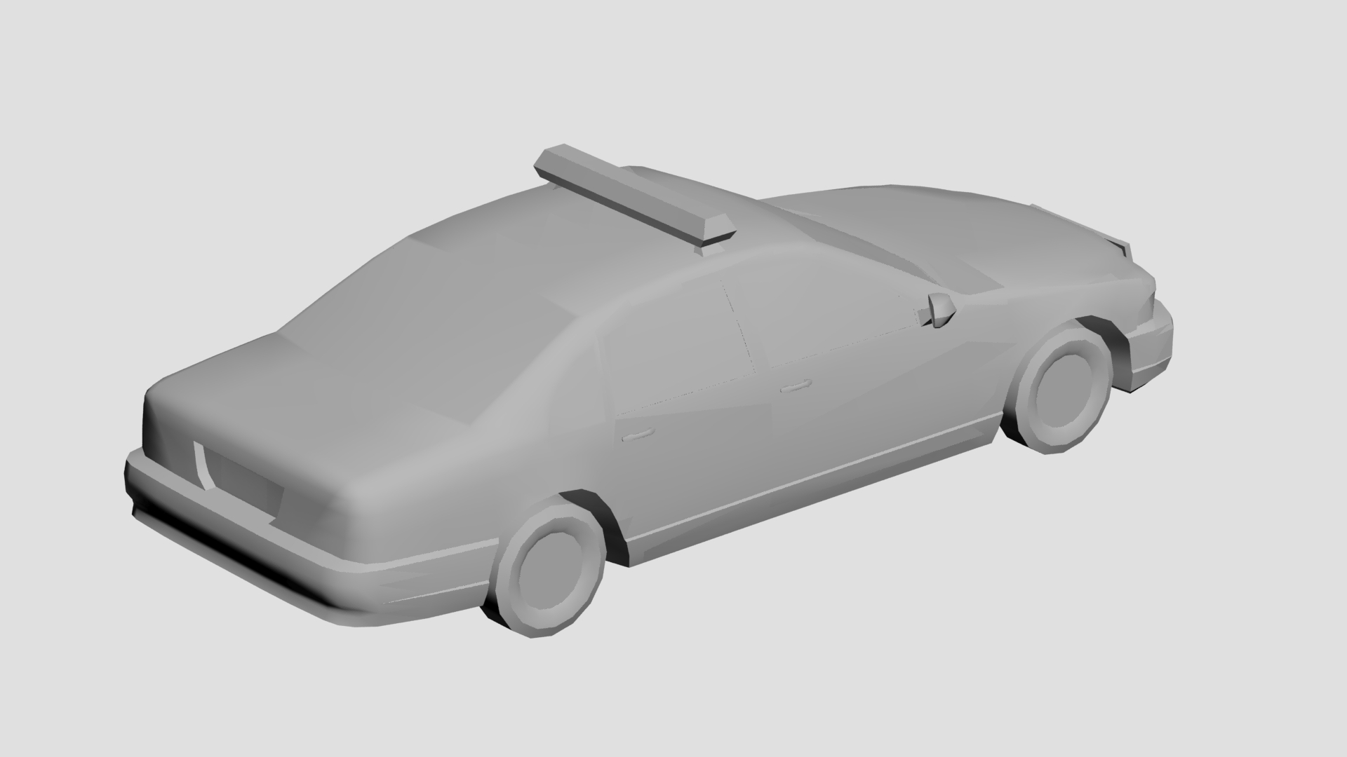 3D file police car concept・3D printing design to download・Cults