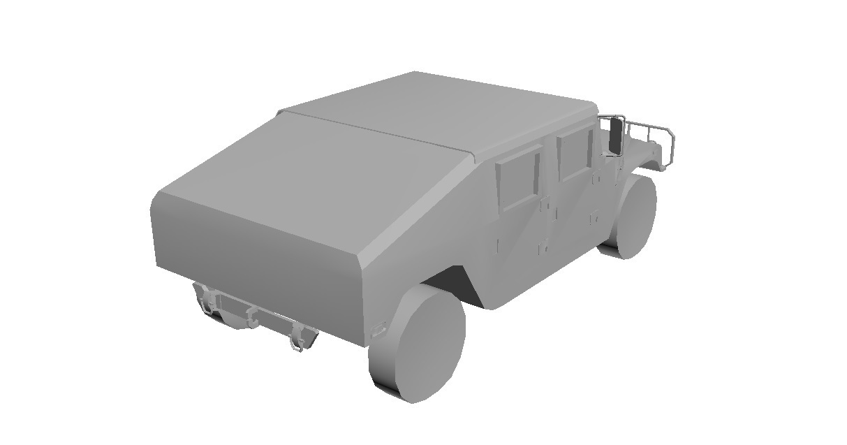 3D file Humvee・3D printing design to download・Cults