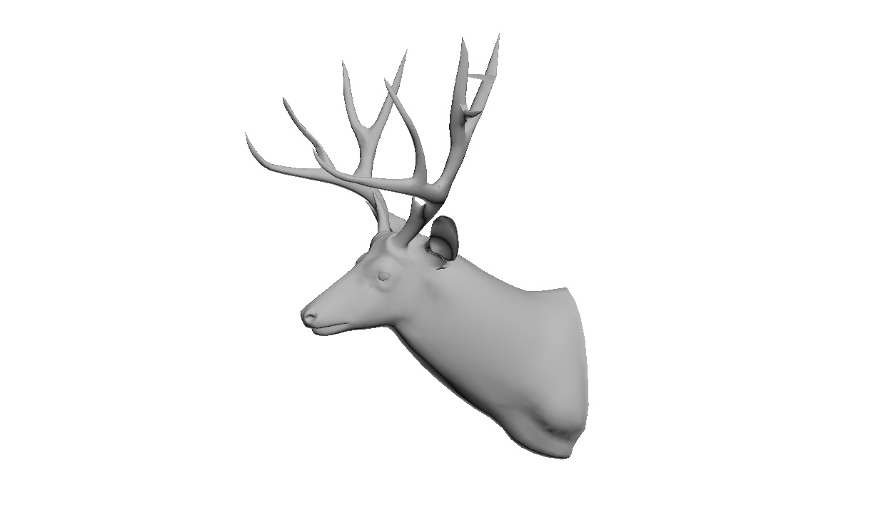 3D file Deer Head・Template to download and 3D print・Cults