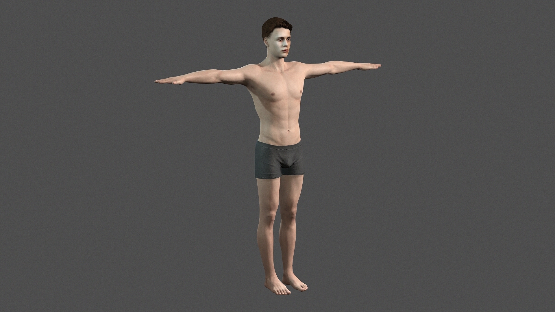 3D file Beautiful man -Rigged 3d character・3D print design to download ...