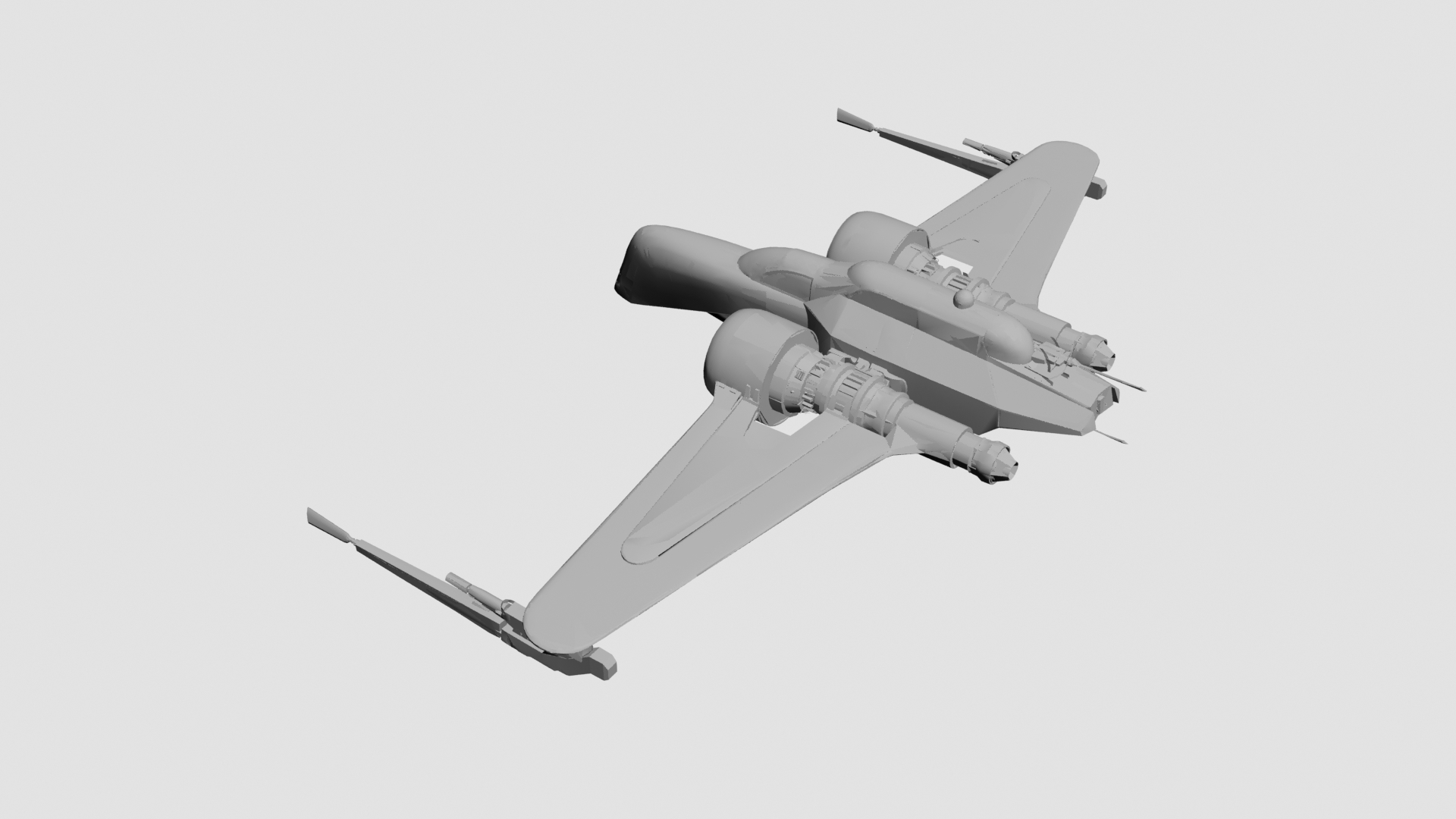 3D file starfighter・3D print object to download・Cults