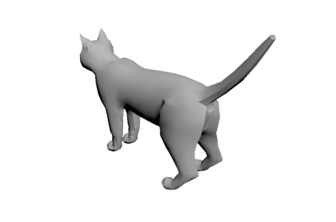 3D file cat・Model to download and 3D print・Cults
