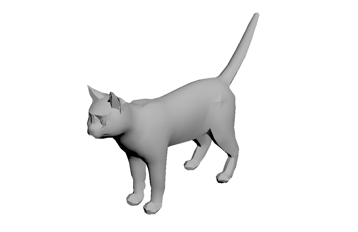 3D file cat・Model to download and 3D print・Cults