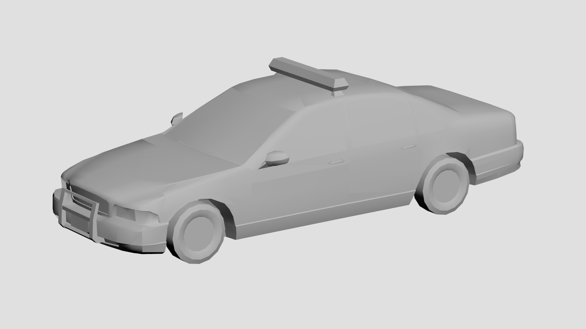 3D file police car concept・3D printing design to download・Cults