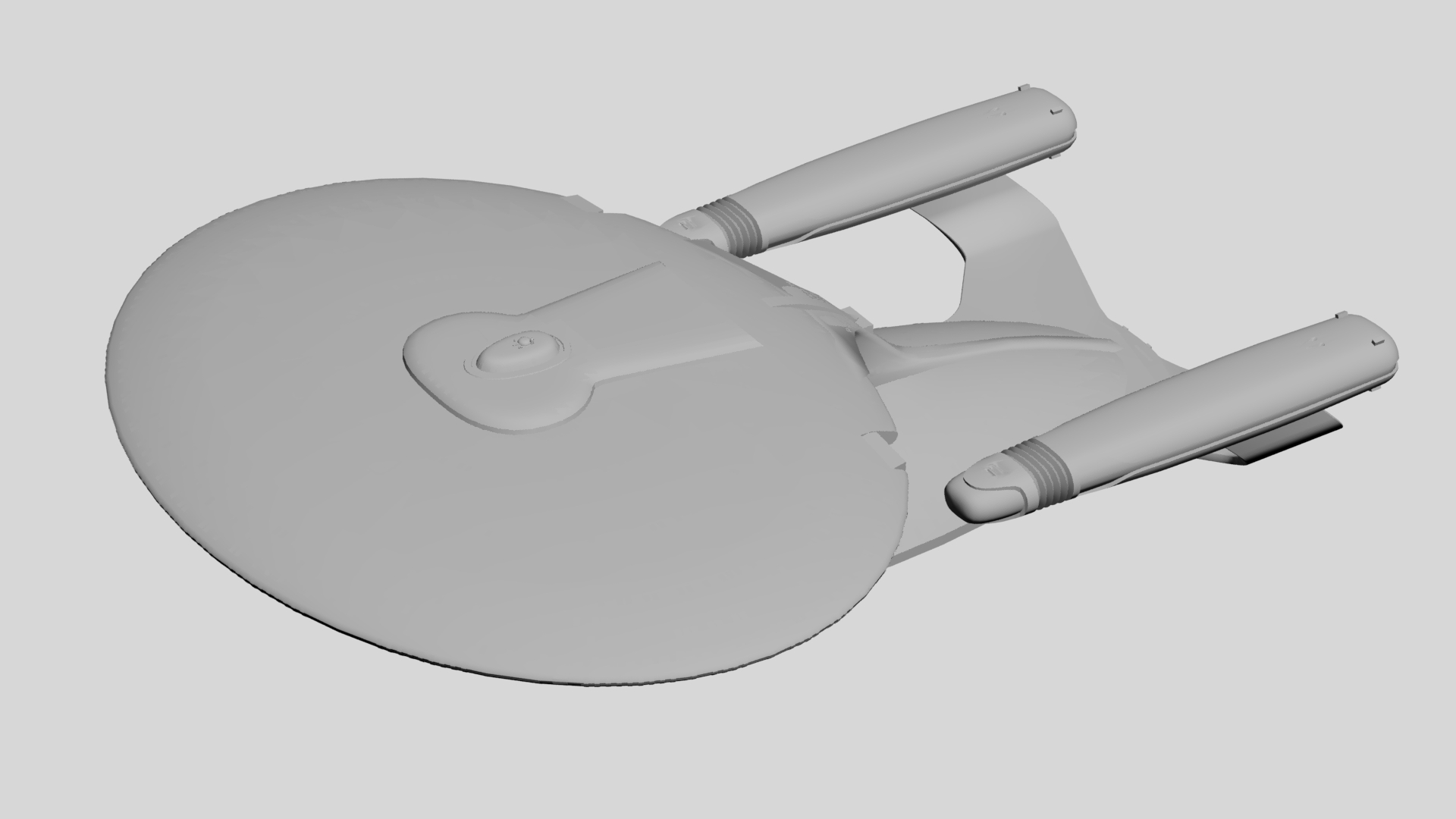 3D file USS Enterprise Star Trek・3D print model to download・Cults