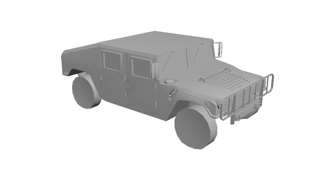 3D file Humvee・3D printing design to download・Cults