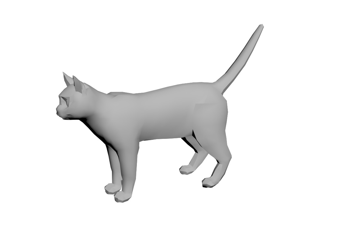 3D file cat・Model to download and 3D print・Cults