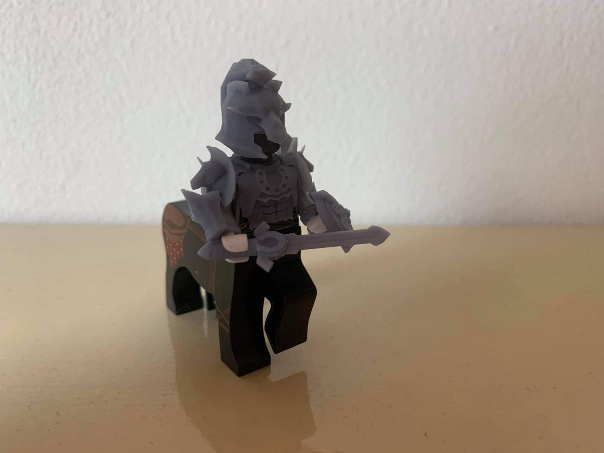 3D file Horse Orphnoch Armor (minifigure) 🐎・3D print object to download ...