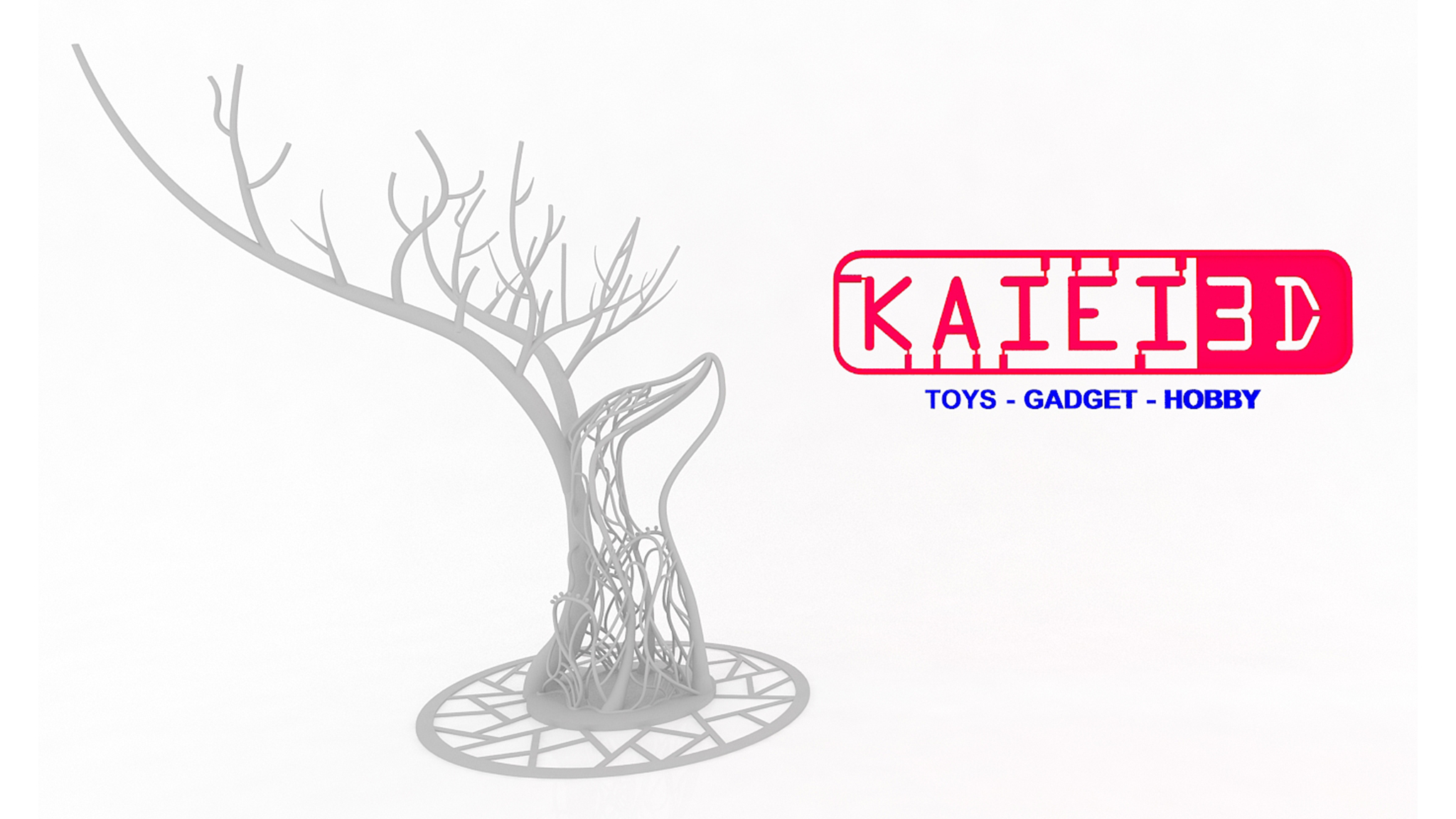 STL file White Stag・3D printing template to download・Cults