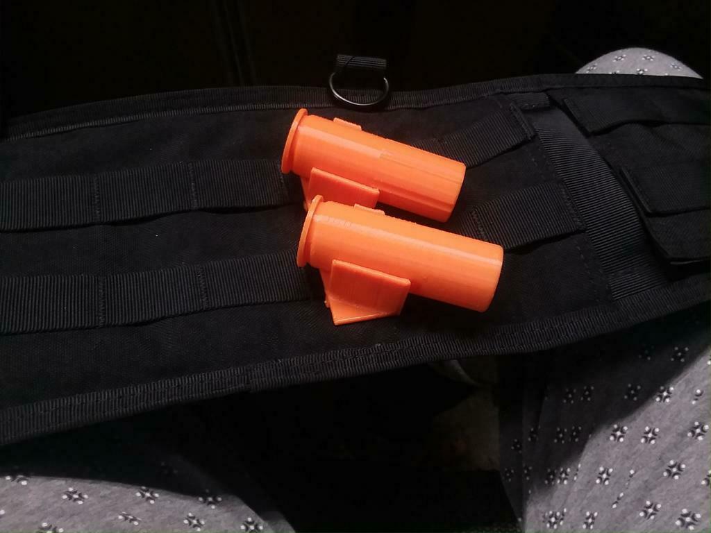 Free 3D file Spring Thunder - Singled angled shell mount Molle Clip・3D ...