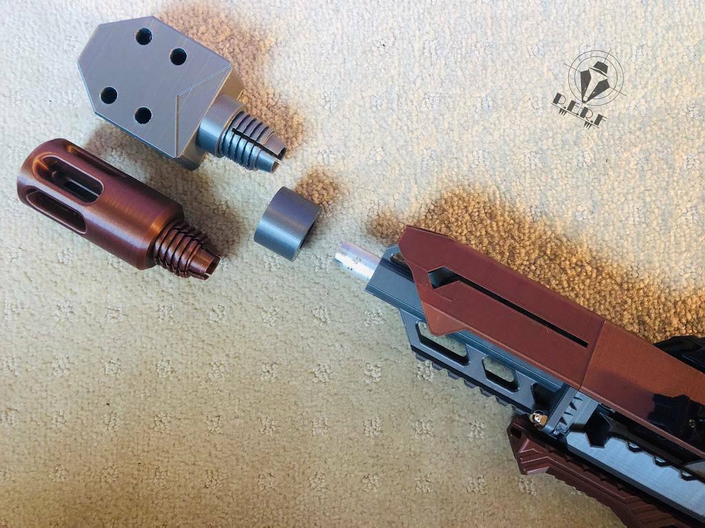 Fichier 3D gratuit Attachement de museau à collet Caliburn/Spring ...