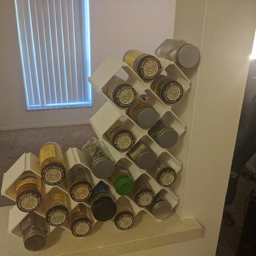 Download free STL file Modular Spice Rack • 3D printable template ・ Cults