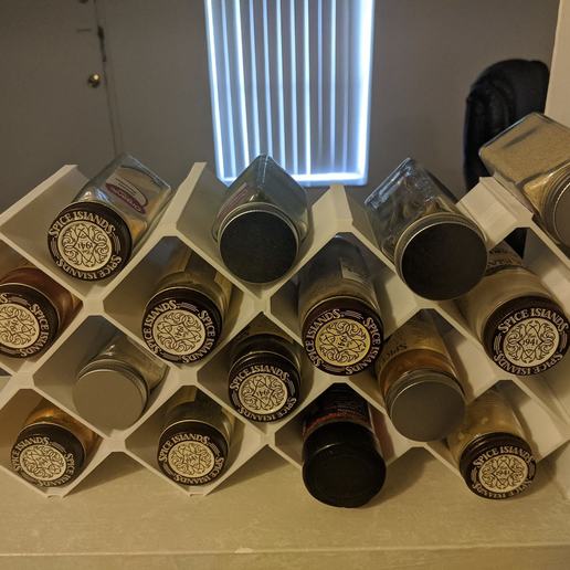 Download free STL file Modular Spice Rack • 3D printable template ・ Cults