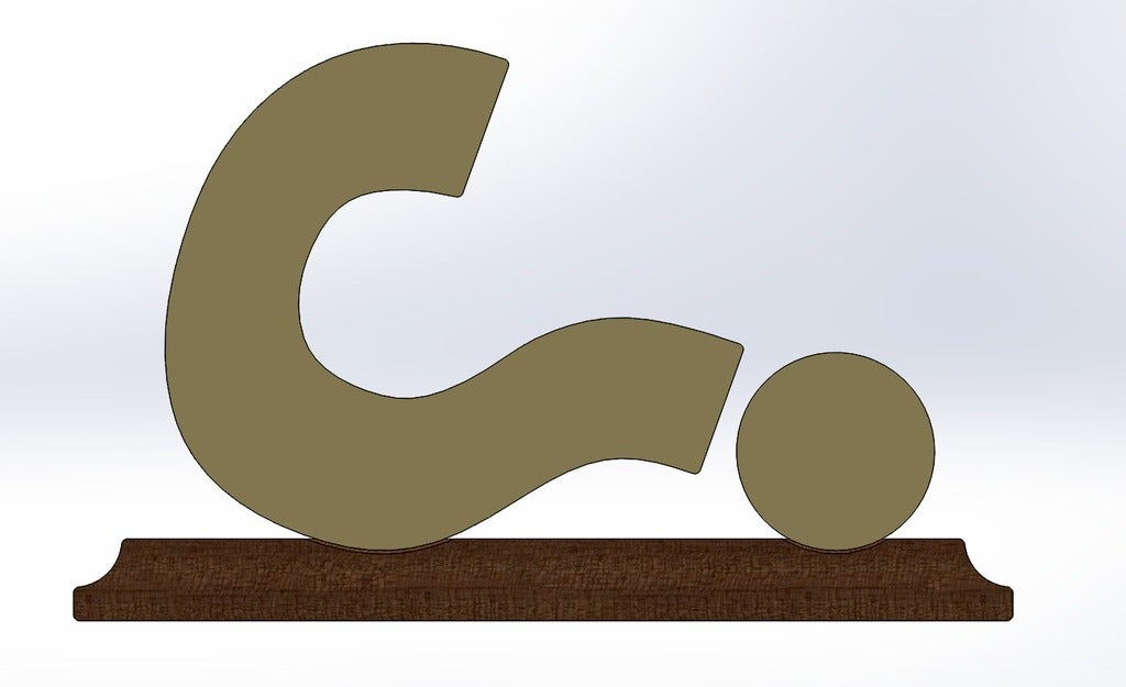 Free STL file Question Mark Trophy ・Design to download and 3D print・Cults