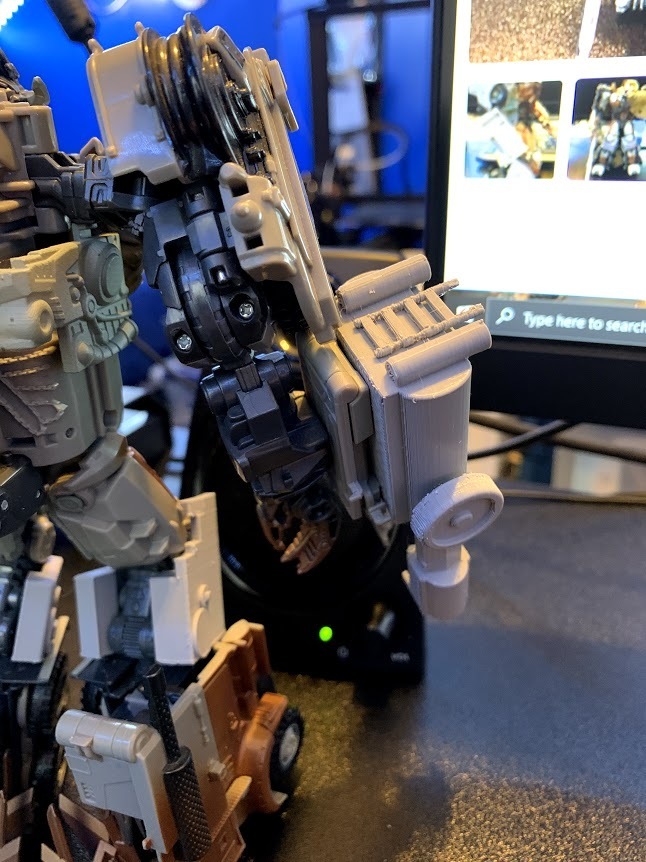 STL file Transformers Studio Series DOTM Megatron Fusion Cannon・3D ...