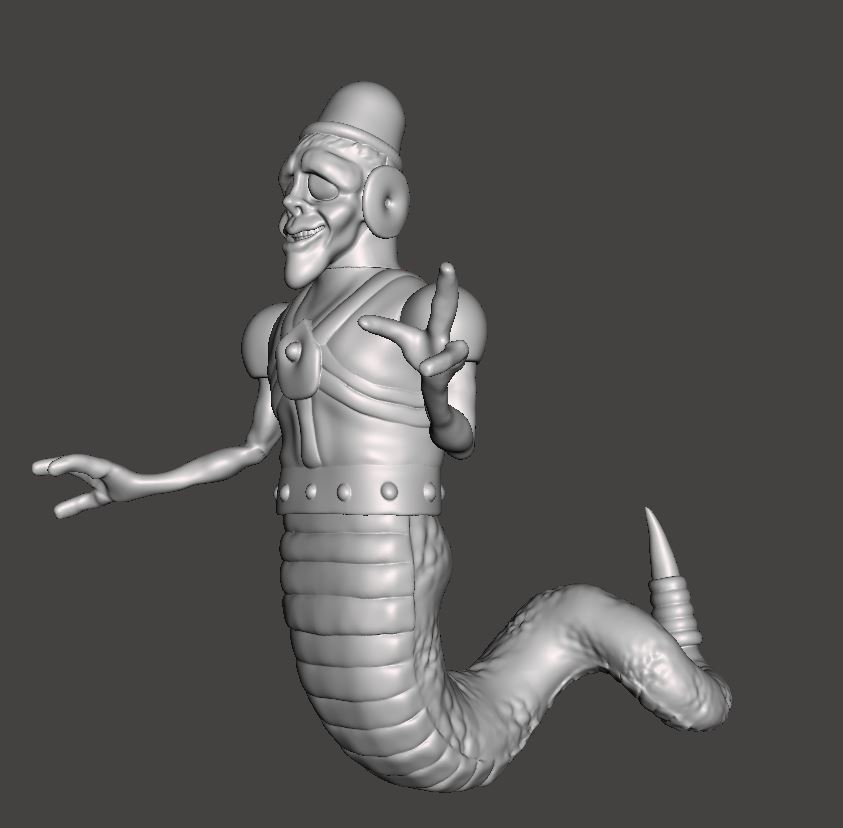 STL file SLIVERHAWKS. STL YESS MANN YES MAN ACTION FIGURE STAND.3D ...