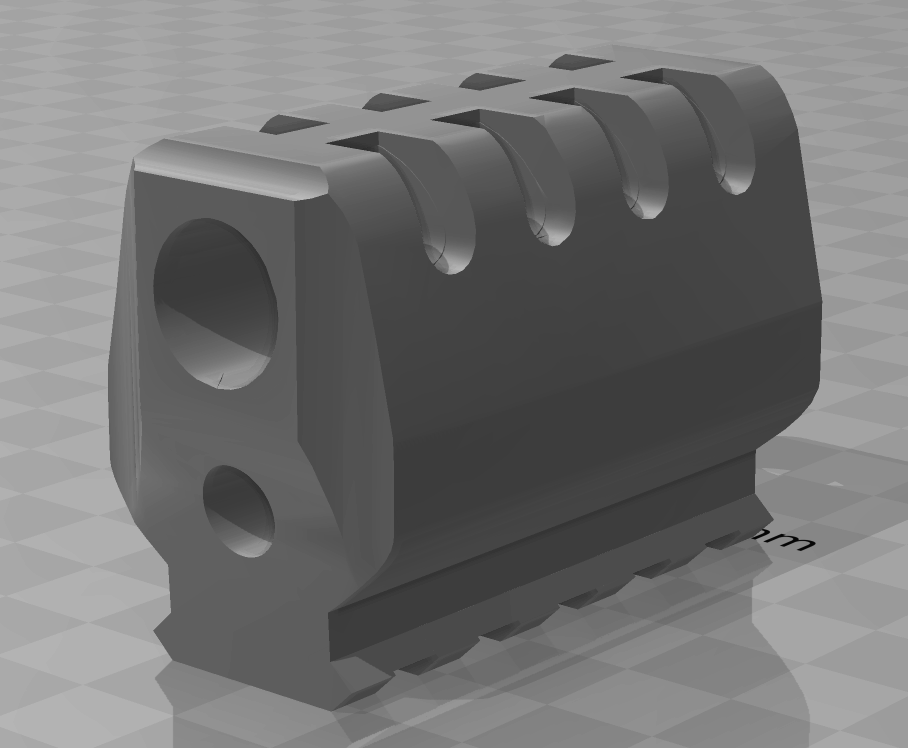 Free STL file John Wick P30 Compensator for Umarex HK P30 Airsoft・3D print design to download・Cults