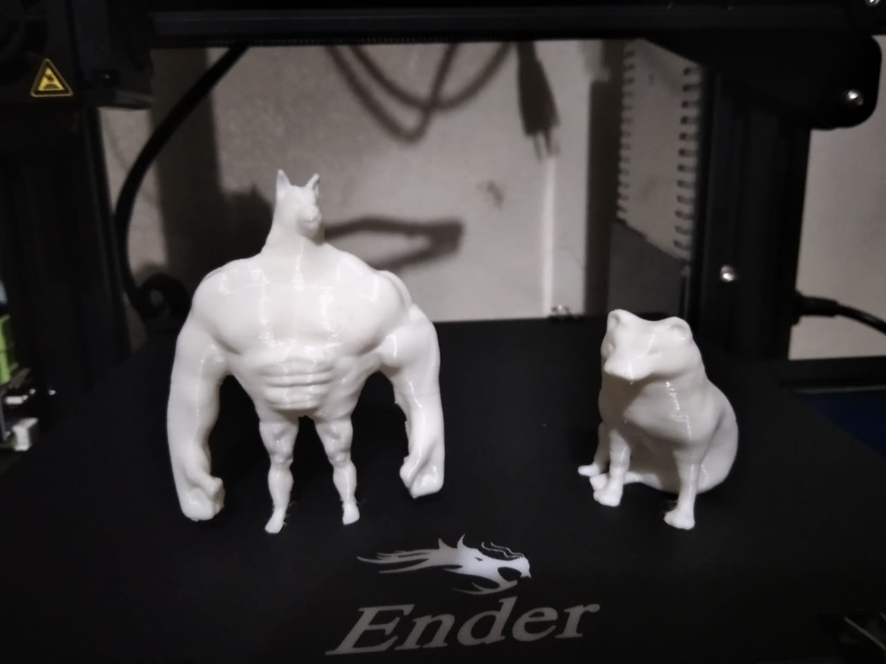 STL file Cheems Strong・Template to download and 3D print・Cults