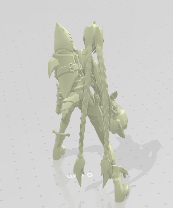 STL file Jinx Figure・3D printer model to download・Cults