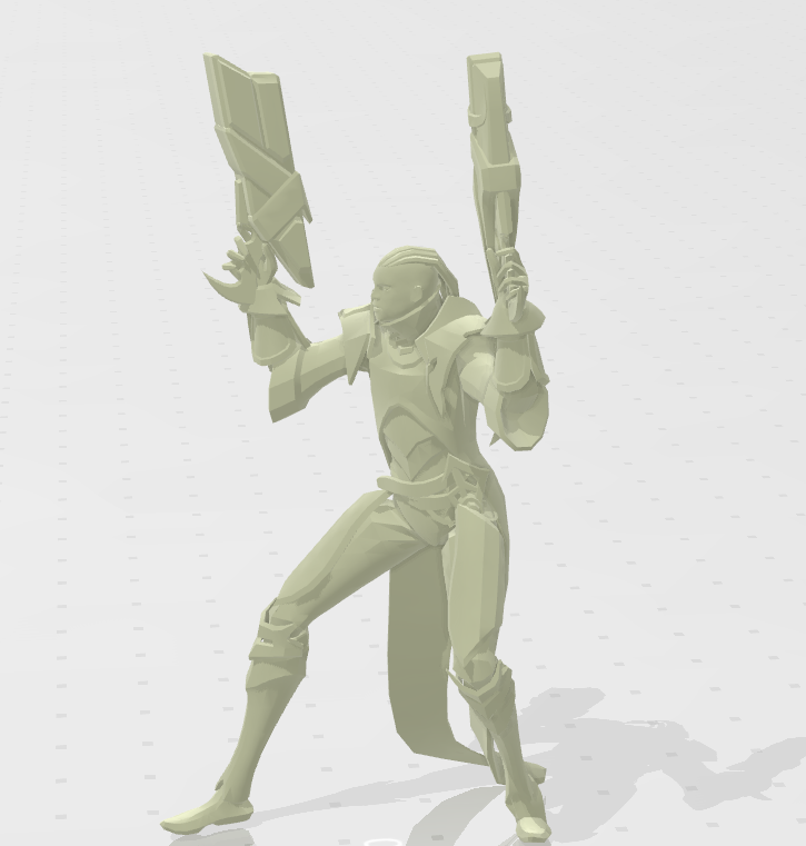 STL file Lucian Figure・Template to download and 3D print・Cults