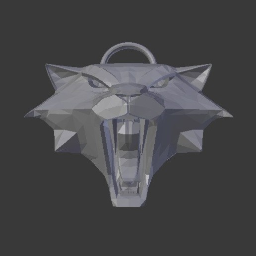 Download free STL file Witcher Medallion Cat • 3D printing design ・ Cults