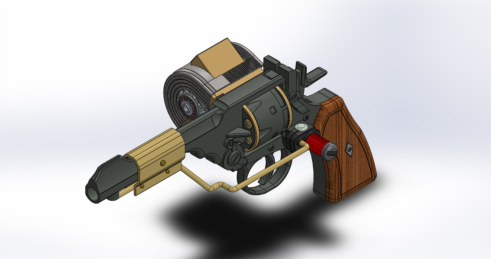 3D file Webley MK VI Replica Inspired by Bioshock・3D printable model to ...
