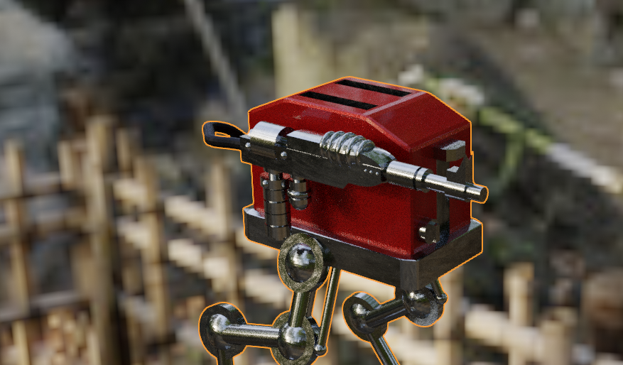 Free STL file toaster with gun 🔫・3D printer design to download・Cults