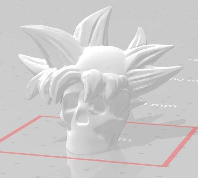 Free STL file Dragon Ball Z Character Skulls・3D print object to ...