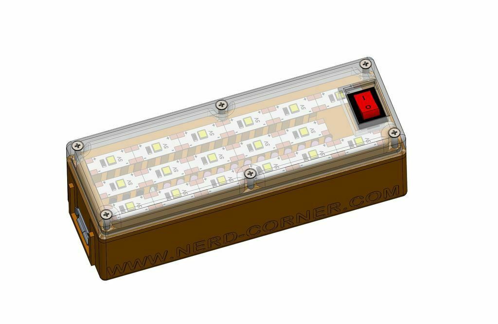 Free 3D file USB rechargeable LED lamp 36mm・Design to download and 3D ...