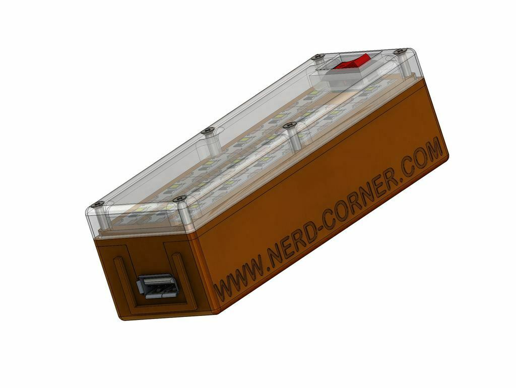 Free 3D file USB rechargeable LED lamp 36mm・Design to download and 3D ...