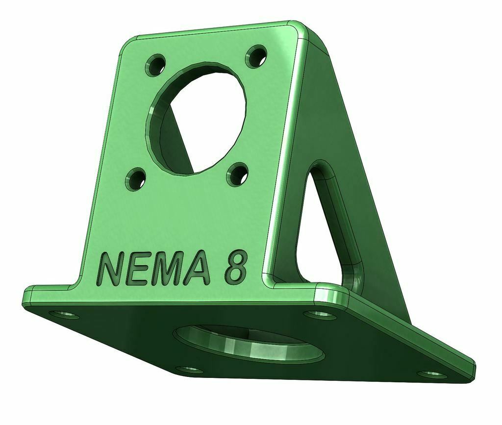 Free 3D file Stepper Stand Nema 8・3D print design to download・Cults