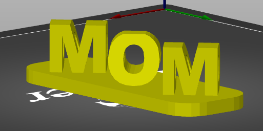 STL file DUAL NAME ILLUSION・3D printable model to download・Cults