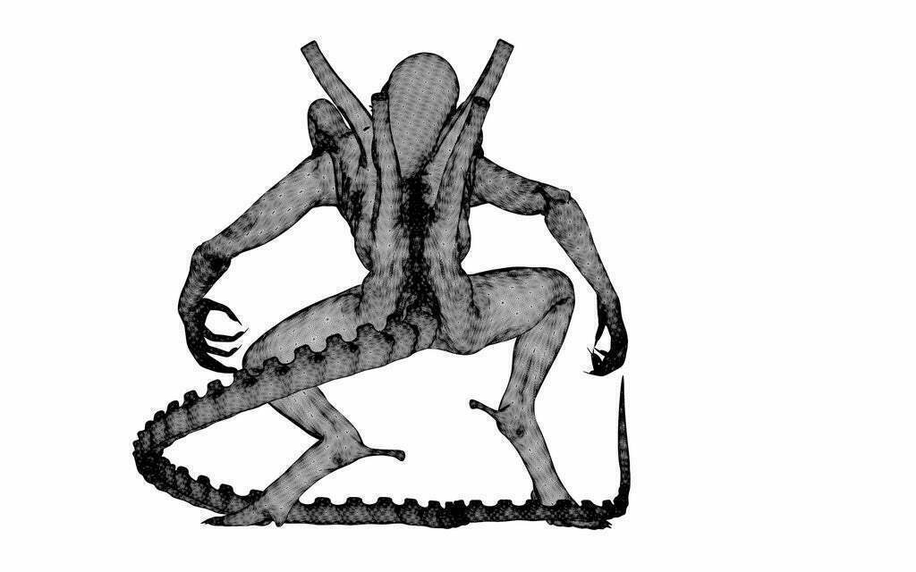 Free STL file Alien Drone・3D printable model to download・Cults