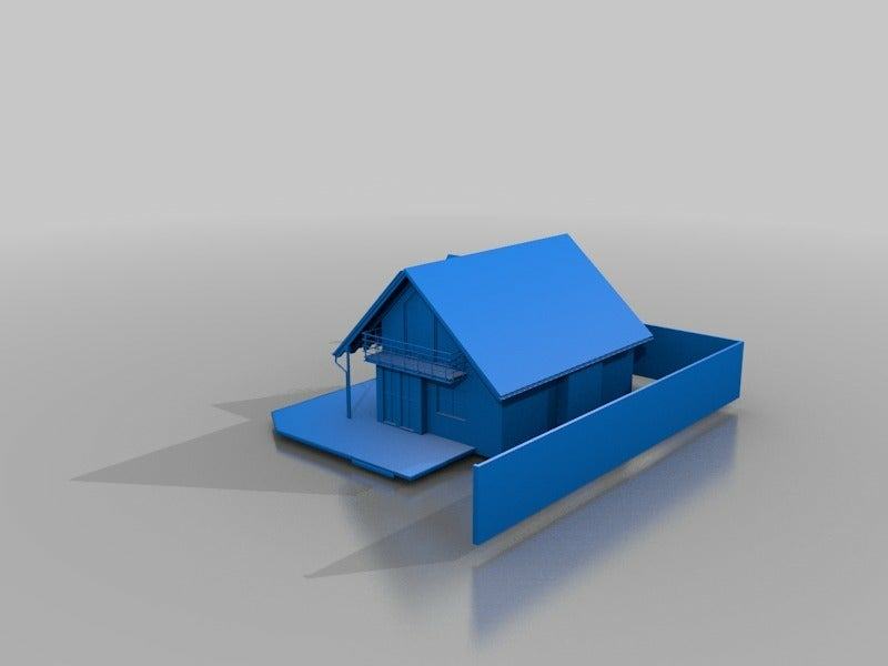 Free STL file House・3D print design to download・Cults