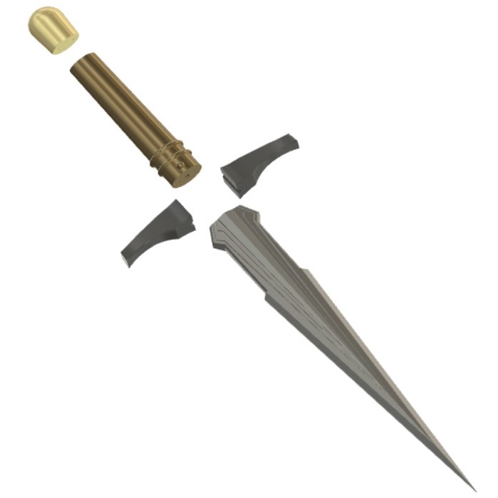 Fichier 3D Loki Dague Dieu de la malice 👽・Plan pour imprimante 3D à ...