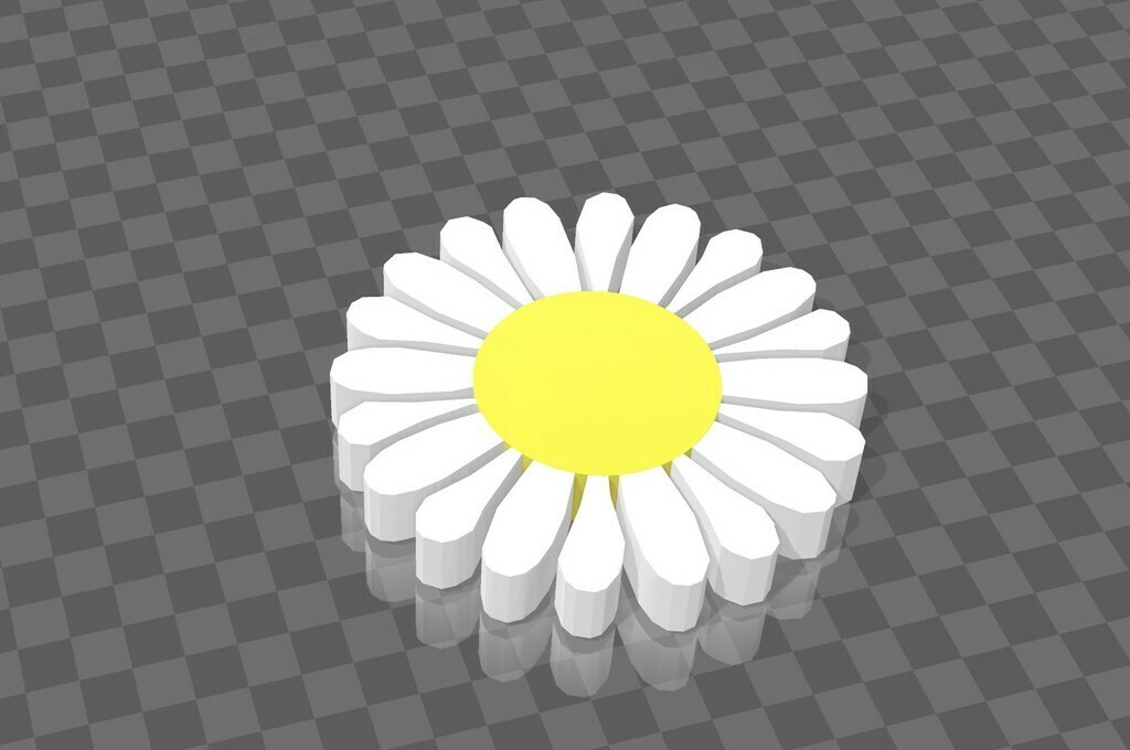 Free 3D file Multi Color Daisy・3D printing template to download・Cults