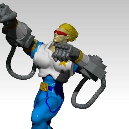 Download STL file CAPTAIN COMMAND • 3D print object ・ Cults