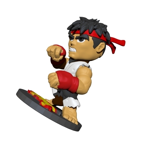 3D file STREET FIGHTER CHIBI RYU・Model to download and 3D print・Cults