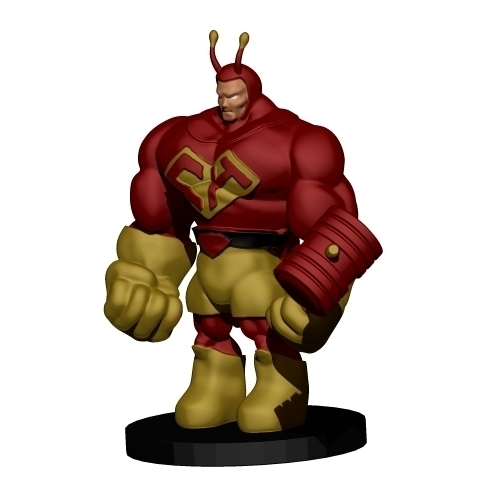 Archivo 3D THE CHAPULIN COLORADO SUPERHERO・Modelo imprimible en 3D para ...