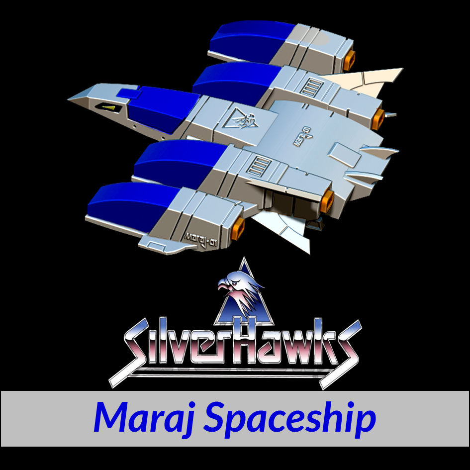 Archivo 3D SILVERHAWKS - MARAJ SPACESHIP・Modelo para descargar y ...