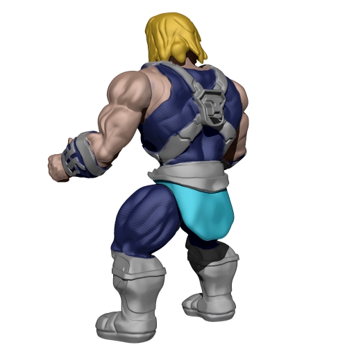 3D file NETFLIX 2021 CGI HE-MAN・3D printer design to download・Cults