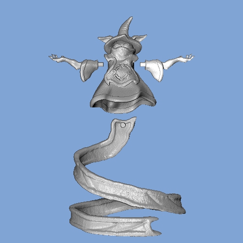 3D file MOTU REVELATIONS - ORKO THE WHITE・3D printable design to ...