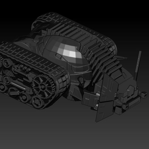 Download STL file BAT TANK • Design to 3D print ・ Cults