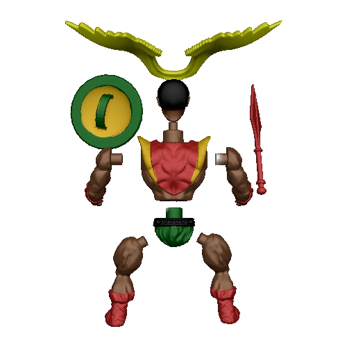 3D file SUN-MAN 1985 OLMEC・3D printing design to download・Cults